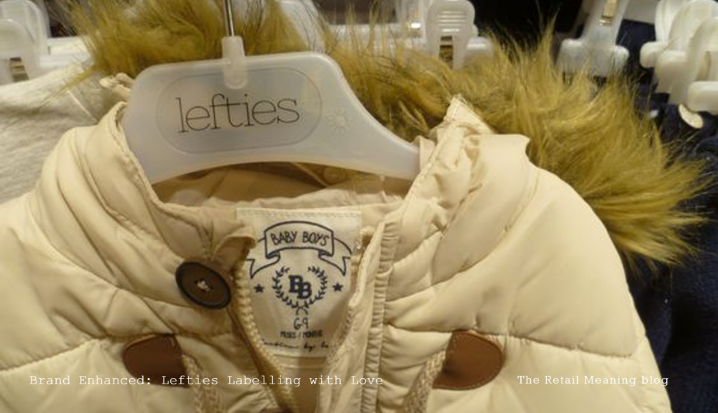 Brand Enhanced: Lefties Labelling with Love - RETAIL*MEANING